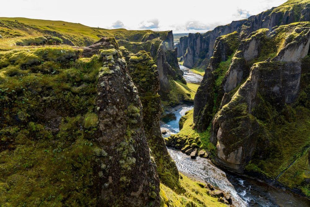 Fjaðrárgljúfur Canyon One of the best canyons in the world